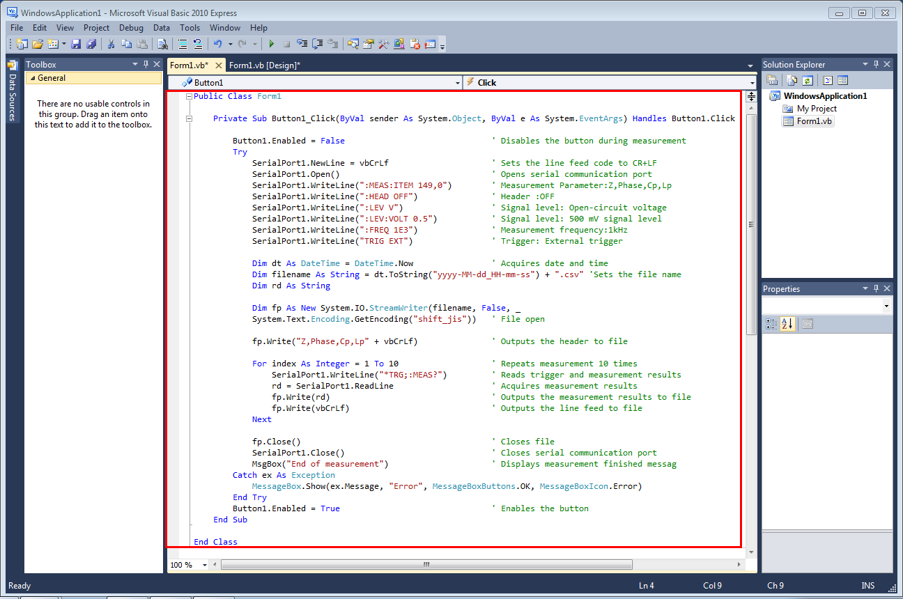 Select [Save All] from the [File] menu.